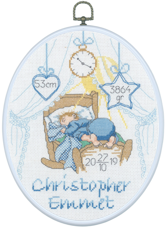 Christopher Emmet M-R 20x26 cm broderisett – Kjøp her